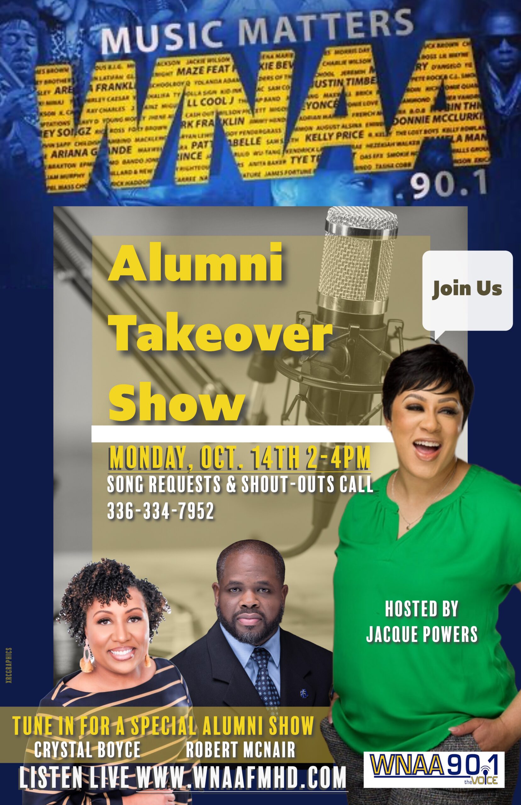 WNAA 90.1 FM HD – The Voice – WNAA is serving the Greensboro, High ...